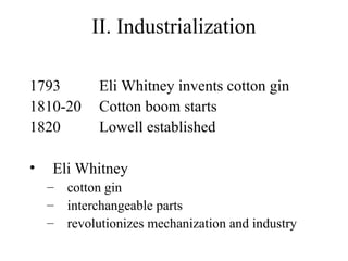 The Market Revolution | PPT