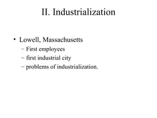 The Market Revolution | PPT
