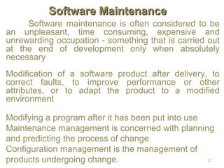 10 software maintenance | PPT