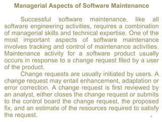 10 software maintenance | PPT