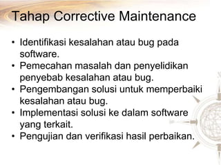 10 Software Maintenance | PPT