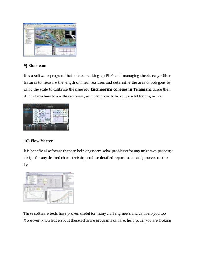 10 software programs to know in civil engineering | PDF | Computer ...