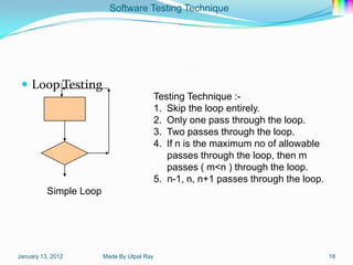 10 software testing_technique | PPTX