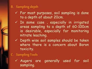 Soil testing | PPTX