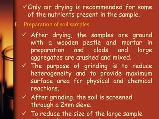 Soil testing | PPTX