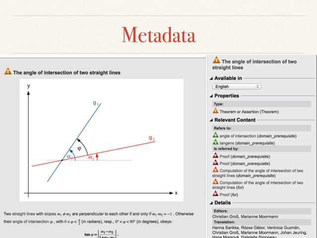 Learner Modelling and Adaptation in Math-Bridge | PPT