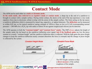 10 Scanning probe microscopy and nanomechanics | PDF