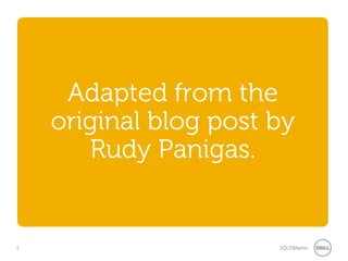 10 SQL Server Metrics to Monitor | PPTX