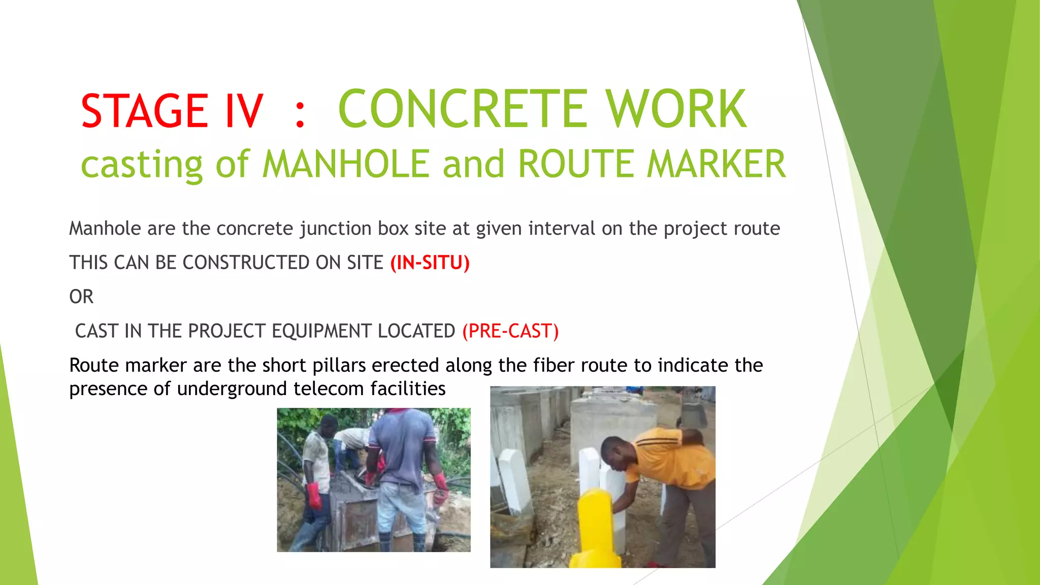 10 STAGES OF FIBER OPTICS PROJECT IMPLEMENTATION | PPTX