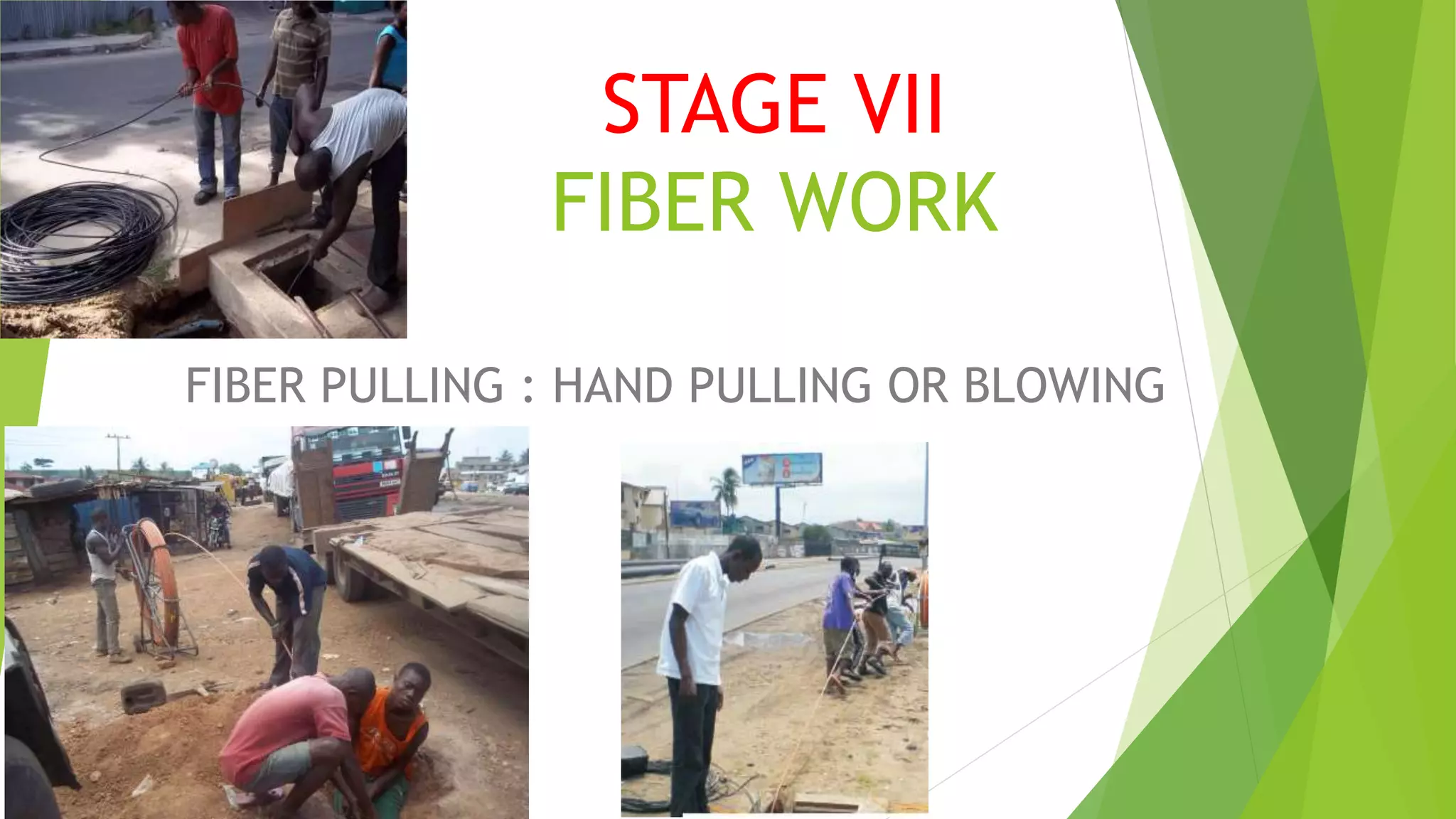 10 STAGES OF FIBER OPTICS PROJECT IMPLEMENTATION | PPTX