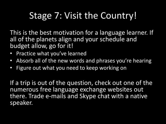 10 Stages of Language Learning: How to Get Started and Keep Going