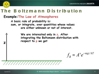 Fisika Modern (10) statistical physics | PPT