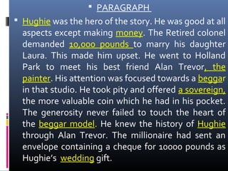 PROSE - THE MODEL MILLIONAIRE | PPT