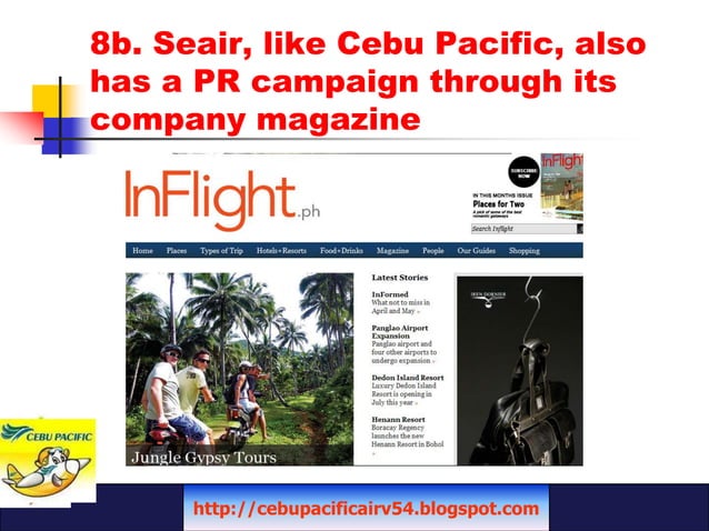 10 step marketing plan cebu pacific group v54 | PPT