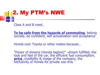 10 Step Marketing Plan -Honda | PPT