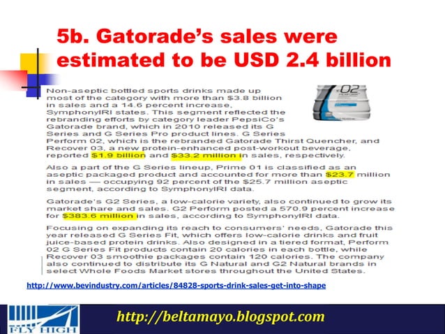 10 Step Marketing Plan (Gatorade) | PPTX | Food & Drink