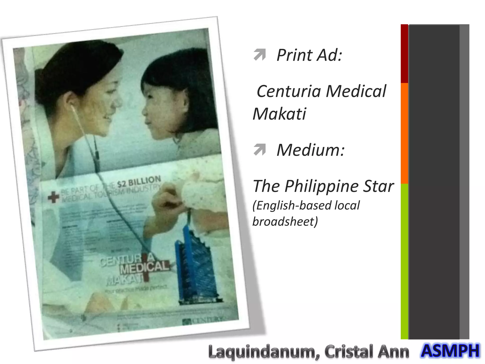 Centuria Medical Makati (10 Step Marketing Plan) | PPTX