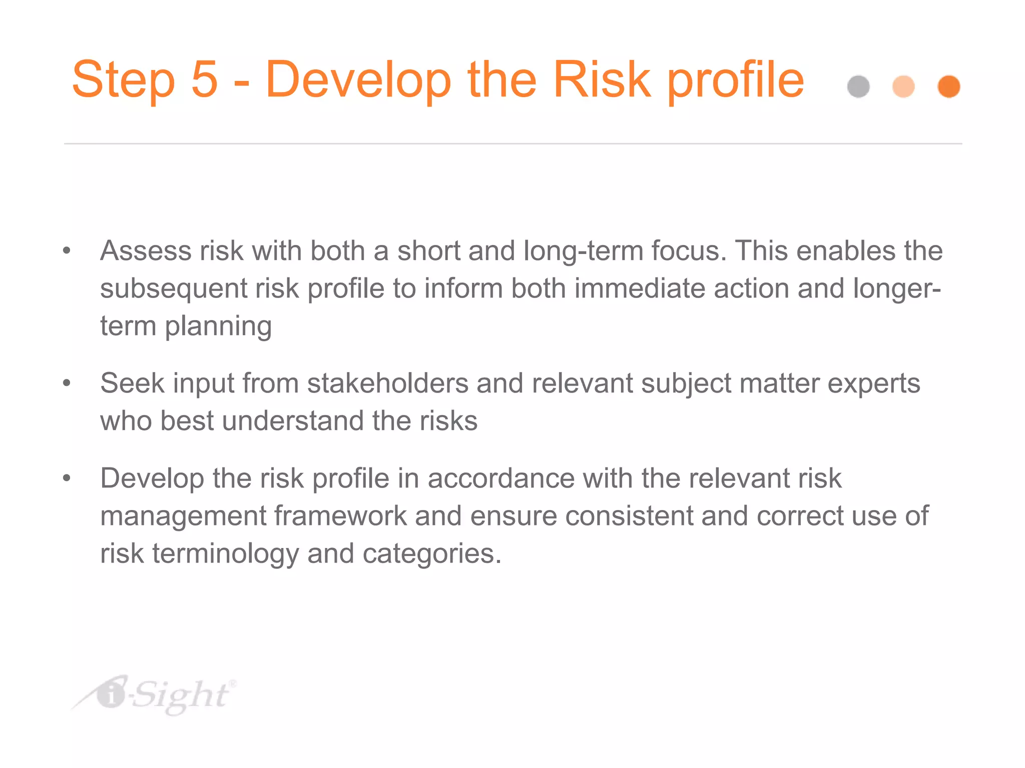 How to Create a Risk Profile for Your Organization: 10 Essential Steps ...