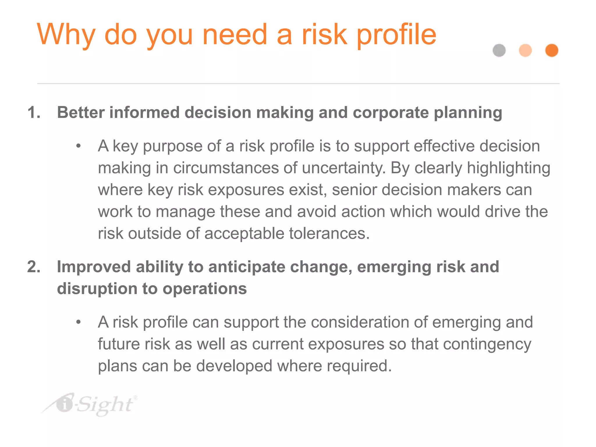 How to Create a Risk Profile for Your Organization: 10 Essential Steps ...