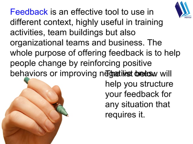 10 steps in giving effective Feedback | PPT | Parenting | Family and Relationships