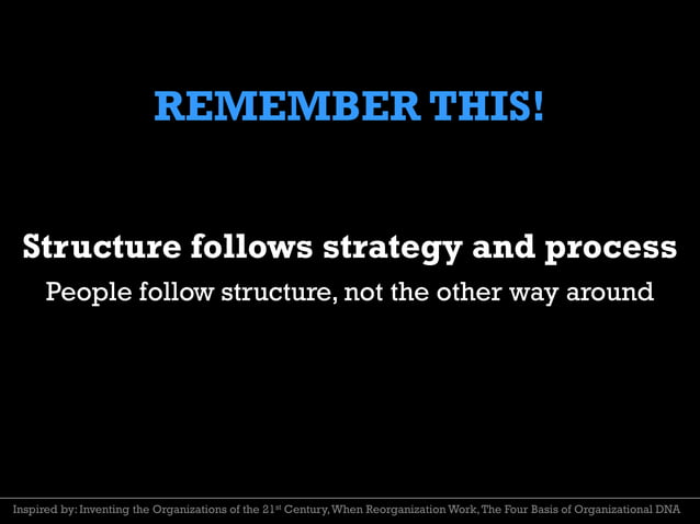 10 Steps [Organization Design] | PPT