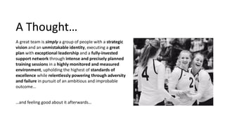 10 Steps to Build a Successful Multi-Year Sports Program | PDF