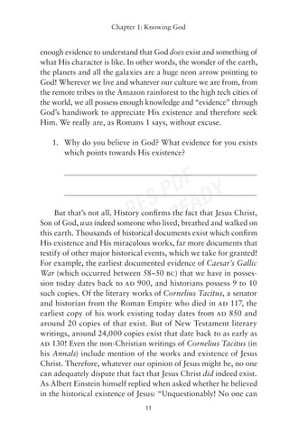 10 steps to Knowing God - sample pages | PDF