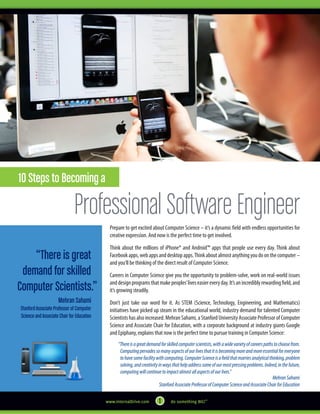 10 steps to becoming a professional software engineer | PDF