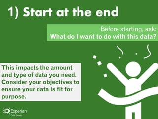 10 steps to better data quality | PPT