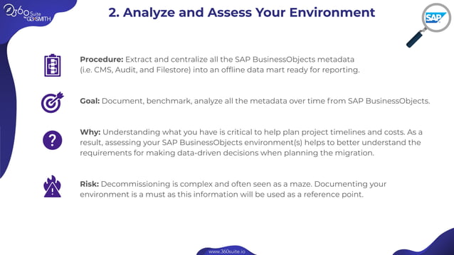 10 Steps To Decommission Your SAP BusinessObjects Successfully | PPT
