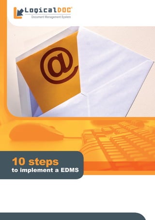 10 steps to implement edms | PDF