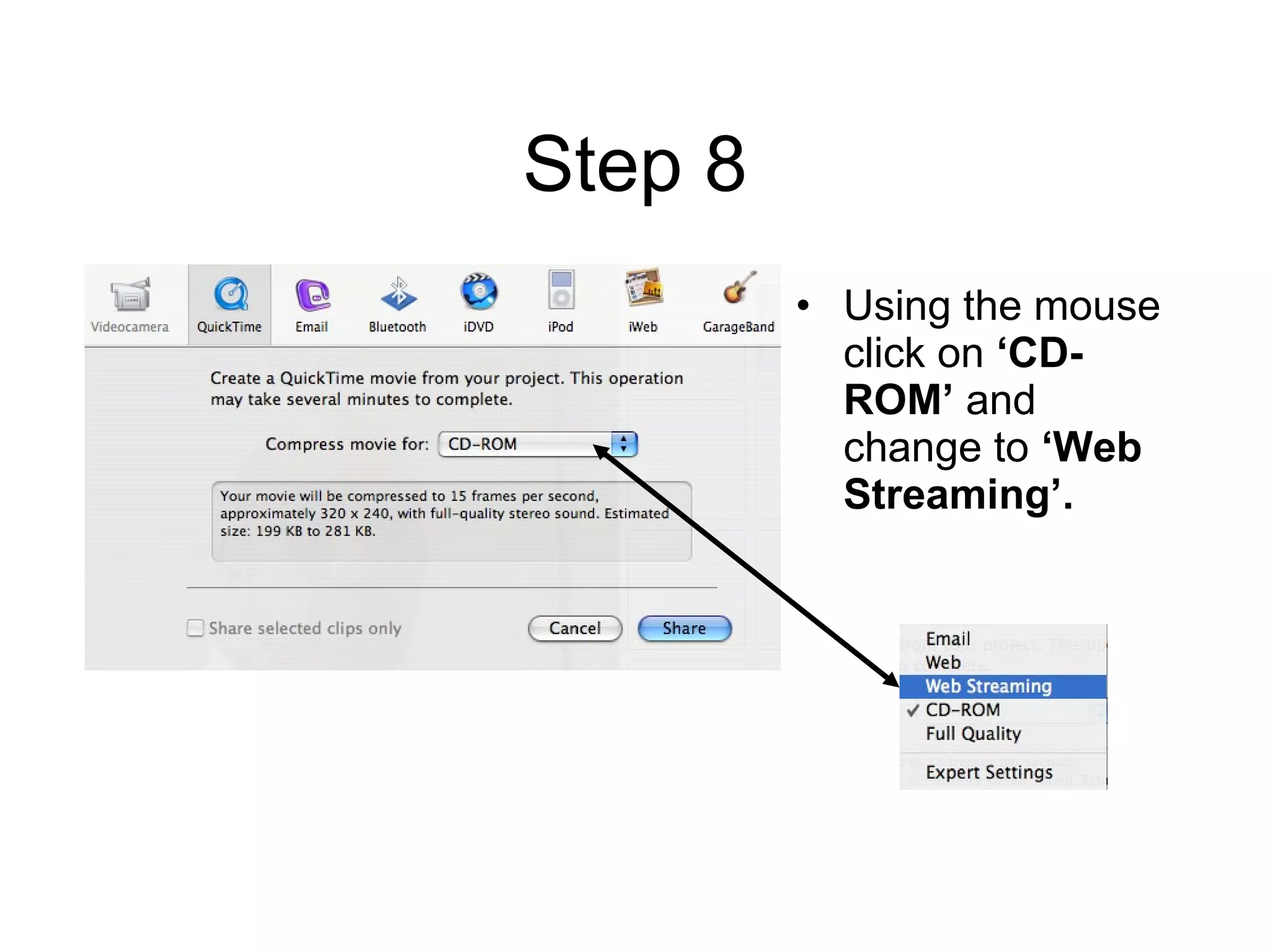 10 Steps To Quicktime | PPT