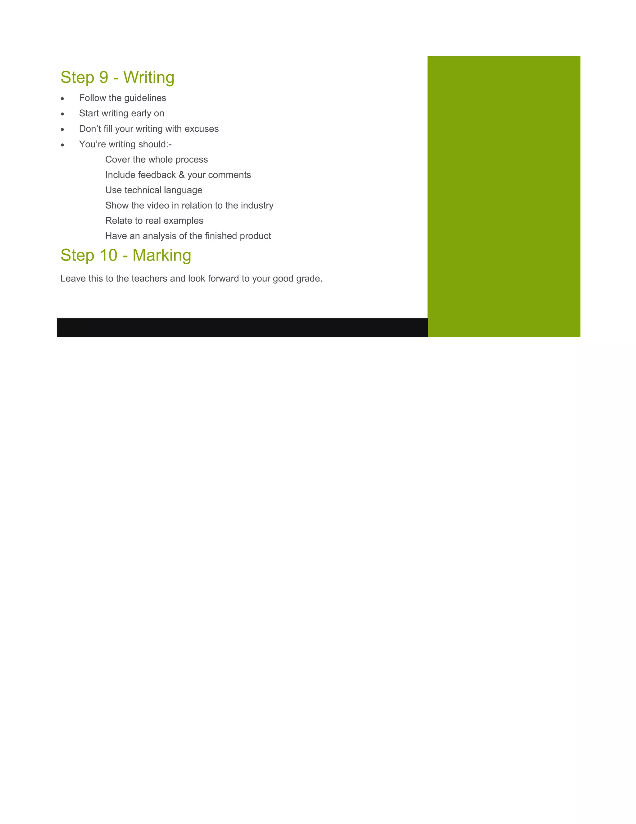 10 Steps to Success | PDF