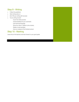 10 Steps to Success | PDF