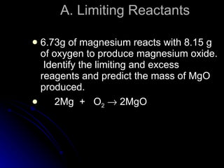 10 stoichiometry | PPT