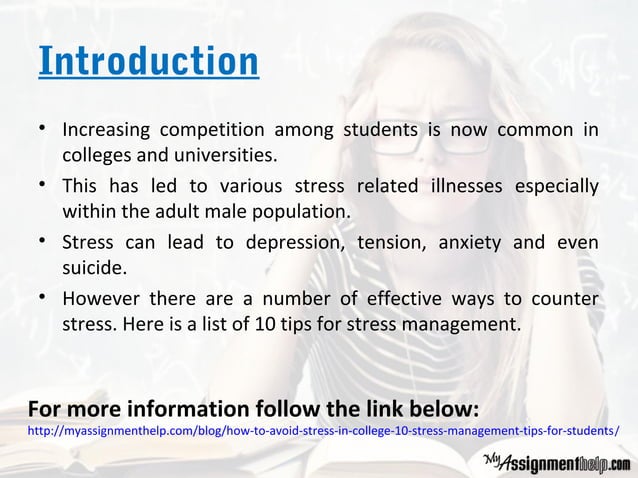10 Stress Management Tips for College Students | PPT