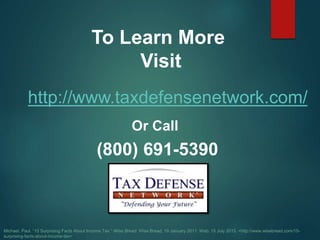 10 Stunning facts about Income Tax | PPT