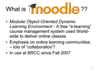 2010 BRCC online Account Setup | PPT