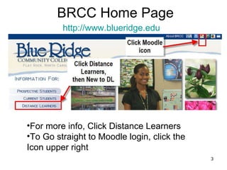 2010 BRCC online Account Setup | PPT