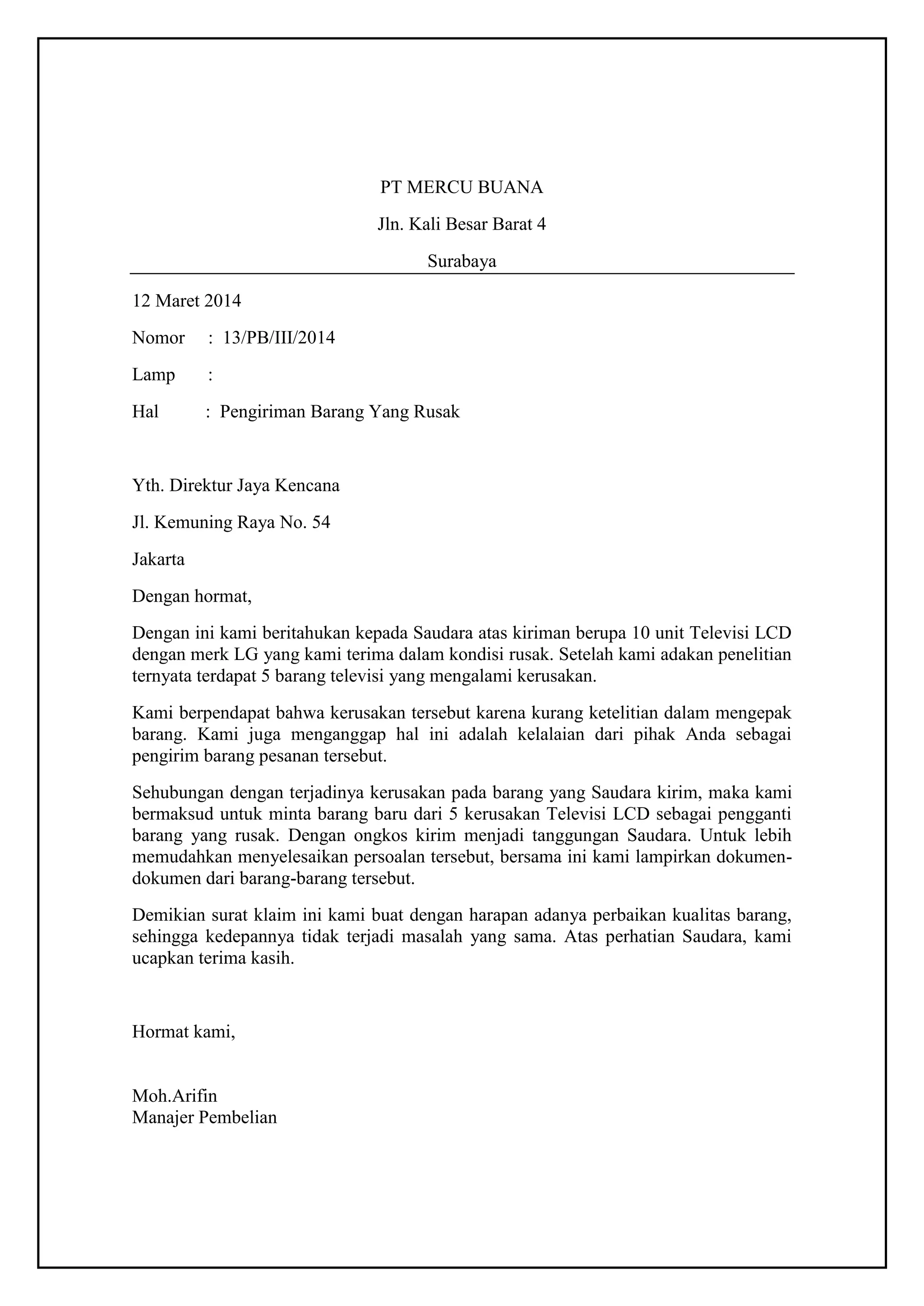 10 surat masuk (pdf) | PDF