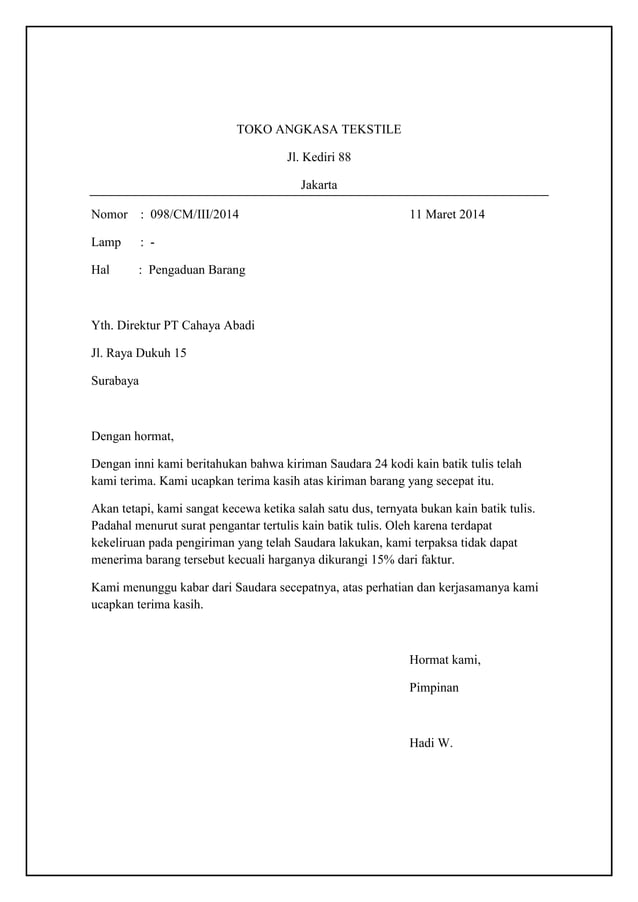 10 surat masuk (pdf) | PDF