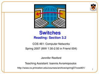 Lecture of network education 10Switches.ppt