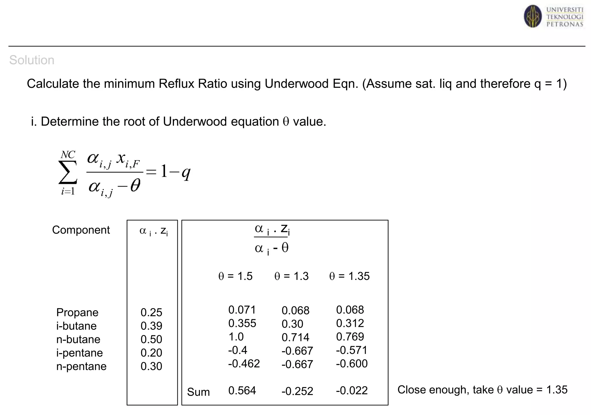 10 Synthesis Of Reaction Separation System Lec 10 Homogenous Separation