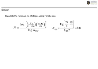 10 synthesis of reaction separation system lec 10 homogenous separation ...