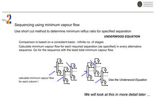 10 synthesis of reaction separation system lec 10 homogenous separation ...