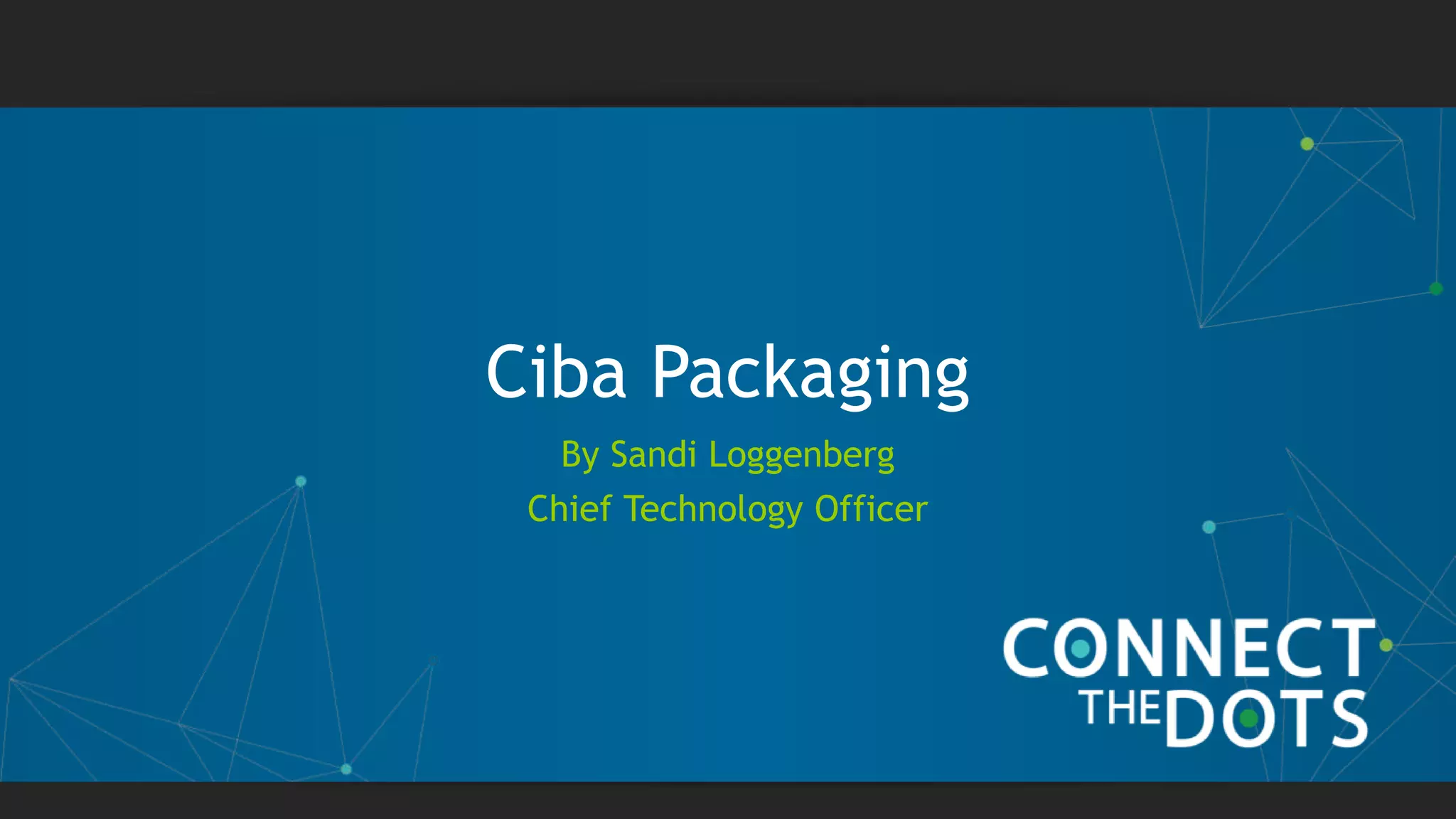 Ciba customer success deck | PPTX