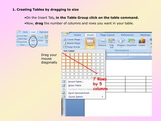 2010 10 Tables | PPTX