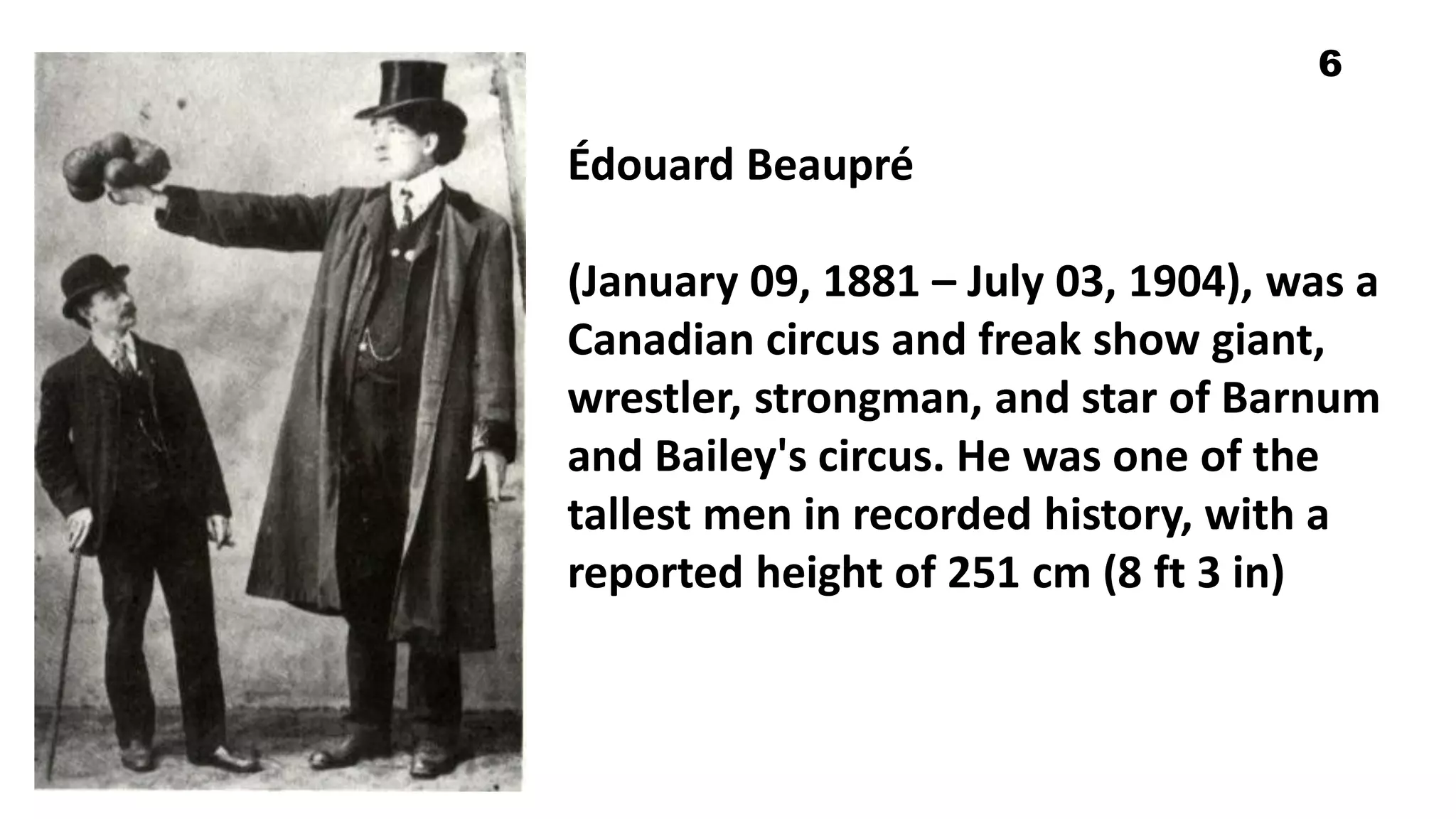10 tallest persons | PDF