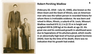 10 tallest persons | PDF