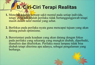 Terapi Realitas | PPT
